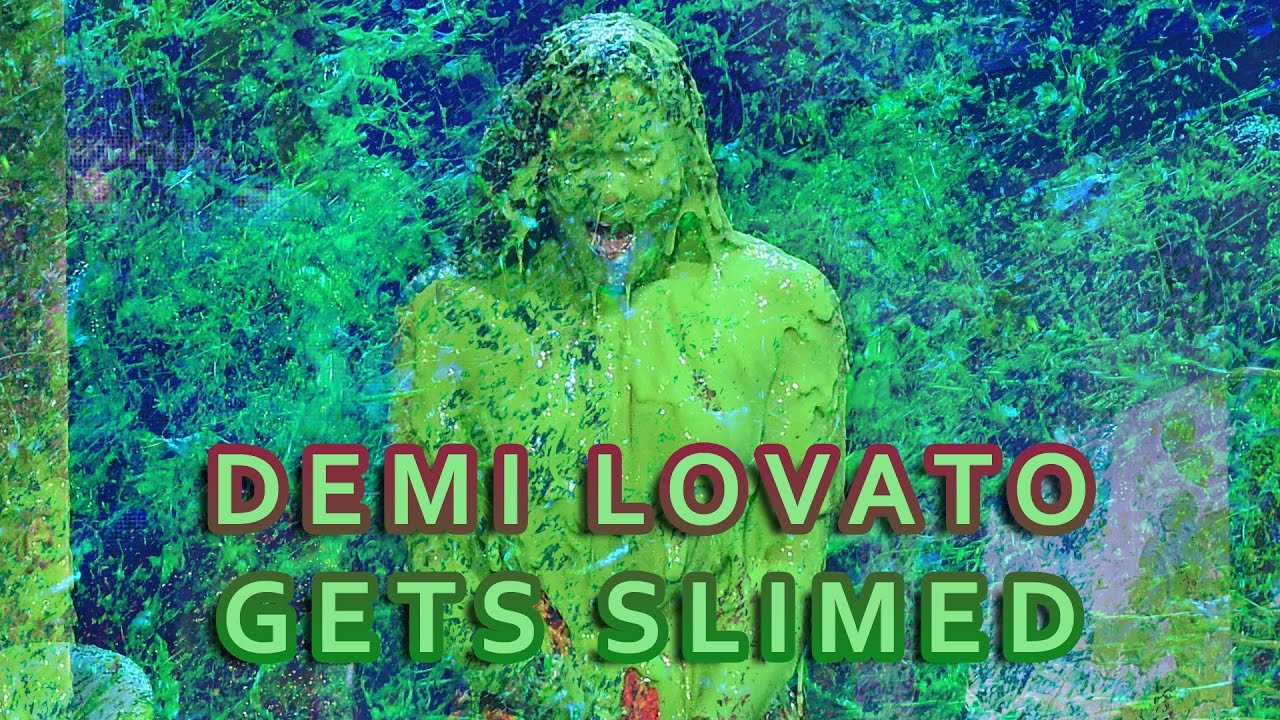 Demi Lovato Gets Slimed At The Kids Choice Awards 2017 (Full Video ...