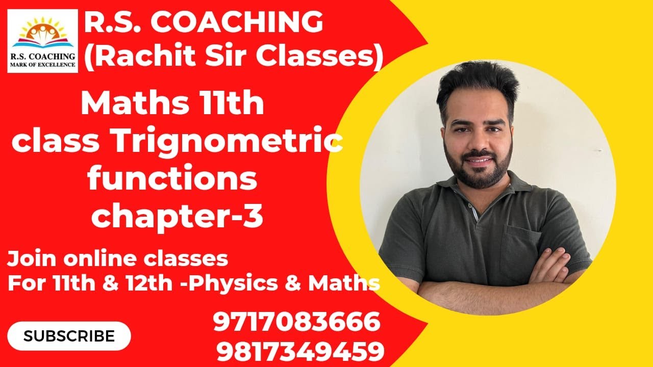 Maths 11th Trignometric Youtube