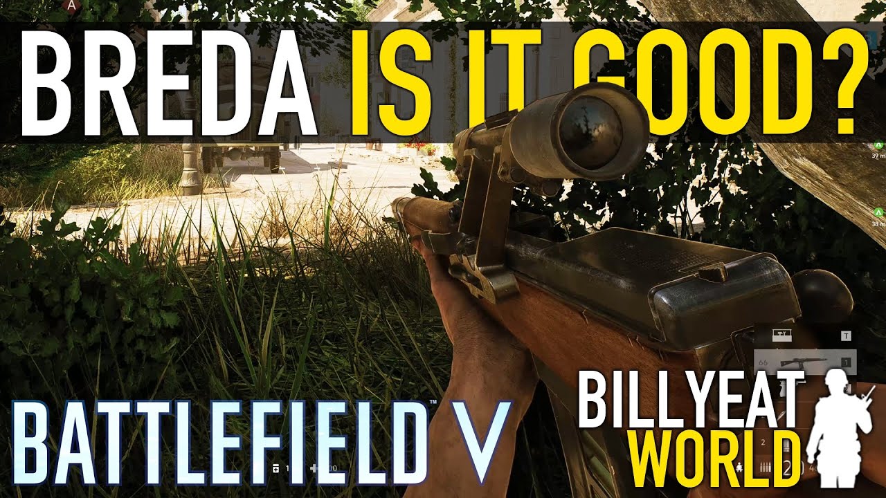 BREDA PG - Insane New Burst Assault Rifle | BATTLEFIELD V - YouTube