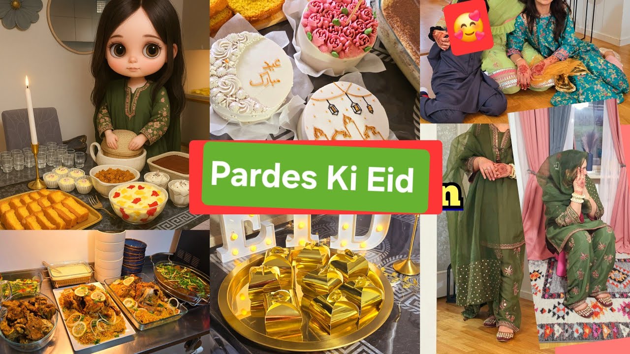 Our Eid in Sweden 2025 | Pakistani family vlog / Eid-Ul-FITR vlog ♥️ ...