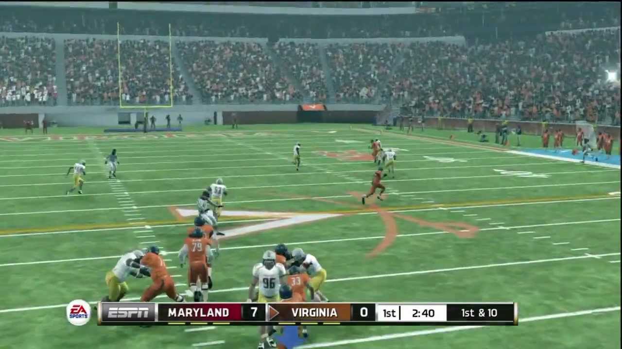 NCAA Football 2013: Maryland Knocking the Rust Off Dub Jr! - YouTube