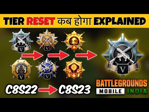 🇮🇳 BGMI : NEW SEASON TIER RESET SYSTEM EXPLAINED | 3.8 UPDATE CONQUEROR ...