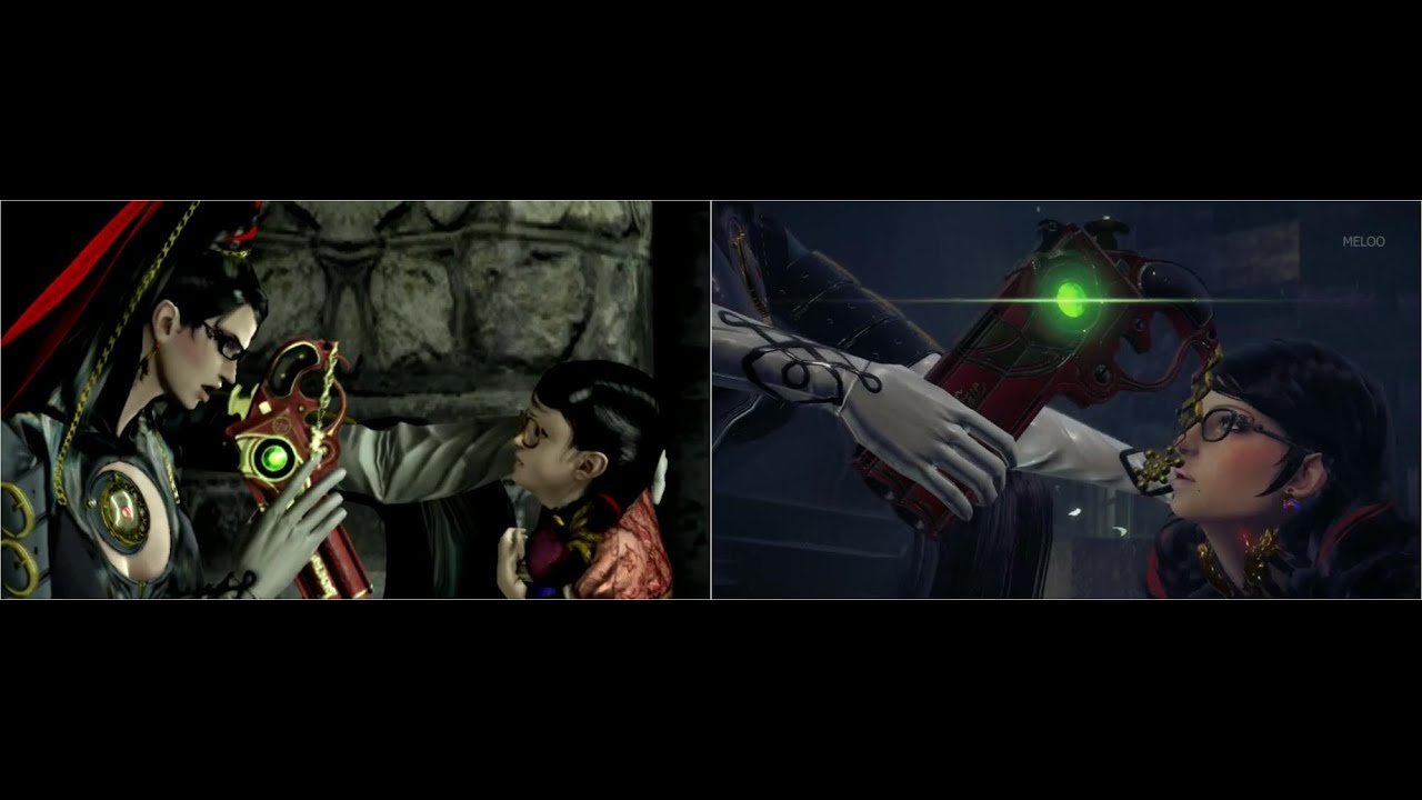 Bayonetta meet Cereza(1 vs 3) - YouTube