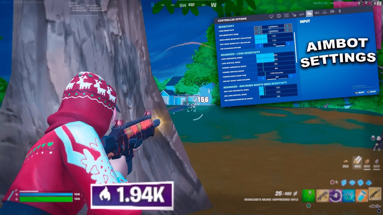 ARENA CLIPS #5 + BEST AIMBOT SETTINGS FOR CONTROLLER (Chapter 4 Season 2) - YouTube