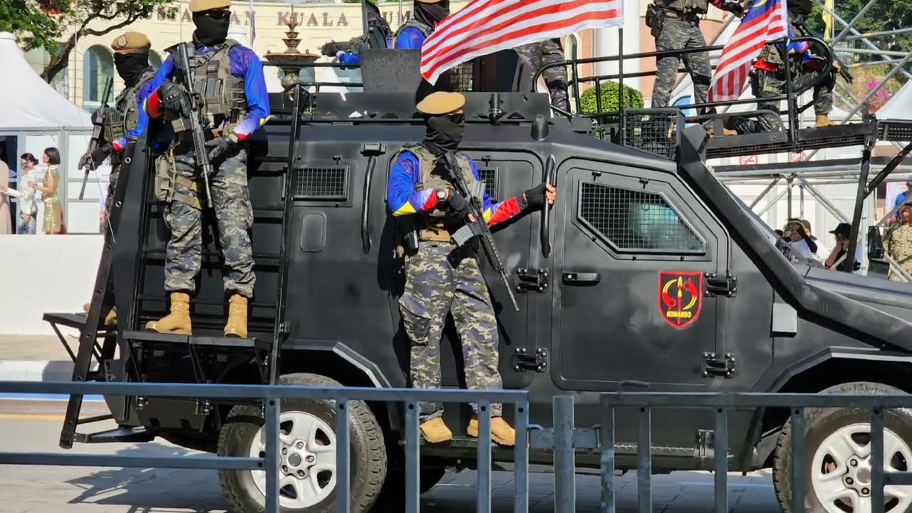 Merdeka Day Parade 2022 - Rehearsal at Dataran Merdeka, Kuala Lumpur ...