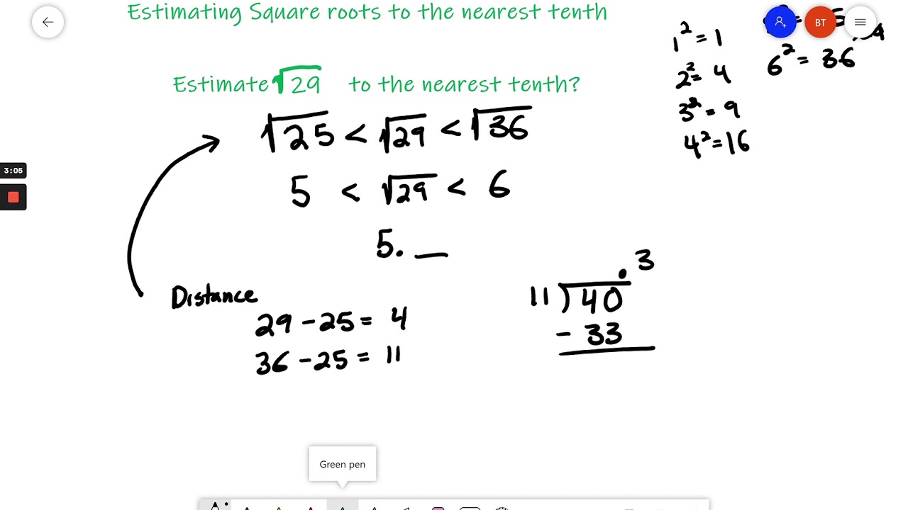 Estimating Square Roots To The Nearest Tenth YouTube estimating-square-roots-to-the-nearest-tenth-youtube