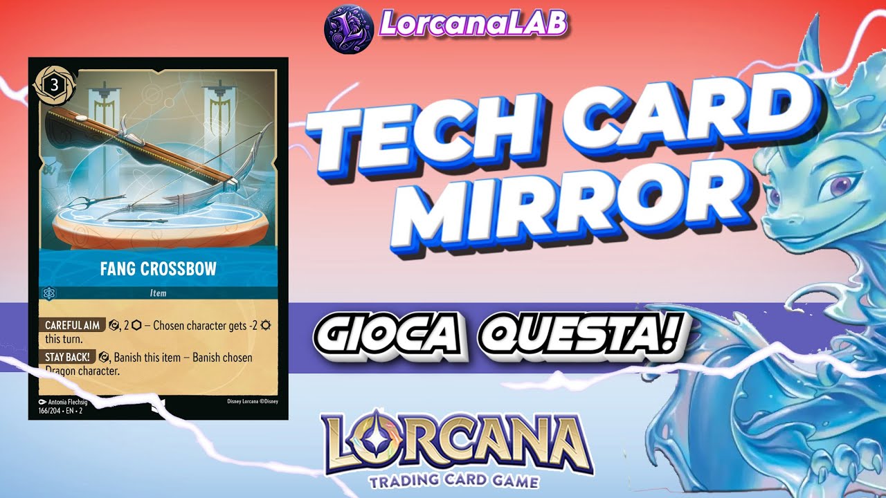 TECH CARD -SISU ON ICE! #lorcanalab #ita #decklist #TECHCARD - YouTube