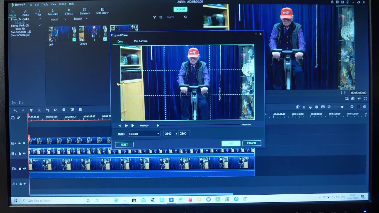 Filmora9 best split screen technique - YouTube