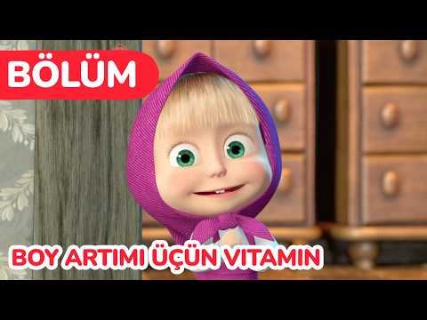 Maşa və Ayı 🌷 Boy artımı üçün vitamin 🔬 (Bölüm 30)