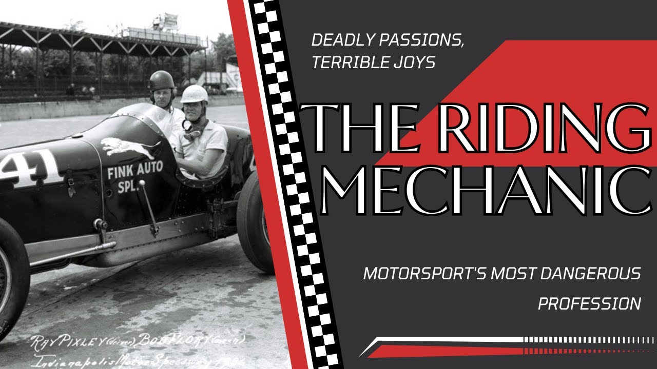 Riding Mechanics: Motorsport's Most DANGEROUS Profession - YouTube