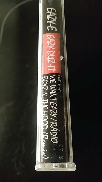 Eazy-E No More'?s Eazy-Duz-it 1988 Cassette Tape Ruthless Records ...