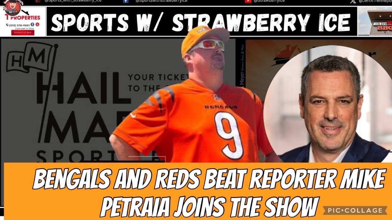 Bengals and Reds beat reporter Trags joins the show - YouTube
