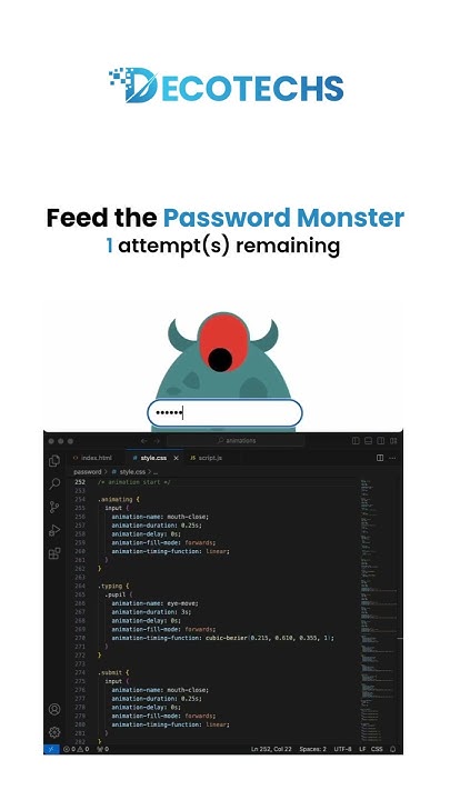 The Password Monster Awaits! 🔐👾 - YouTube