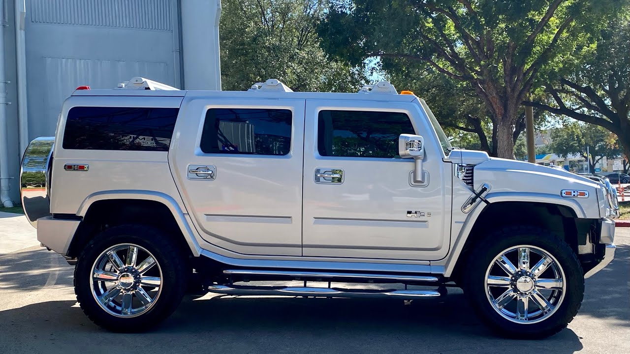 Sound Up! 2009 Silver Ice Hummer H2 Limited Edition Custom - YouTube