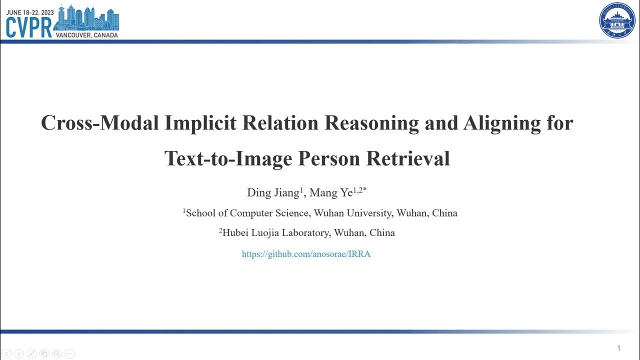 Cross-Modal Implicit Relation Reasoning and Aligning for Text-to-Image Person Retrieval. (CVPR ...