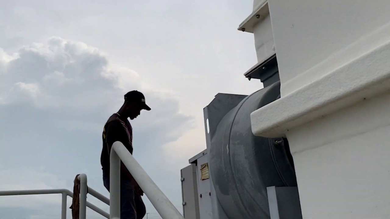 chlorine scrubber inspection and startup - YouTube