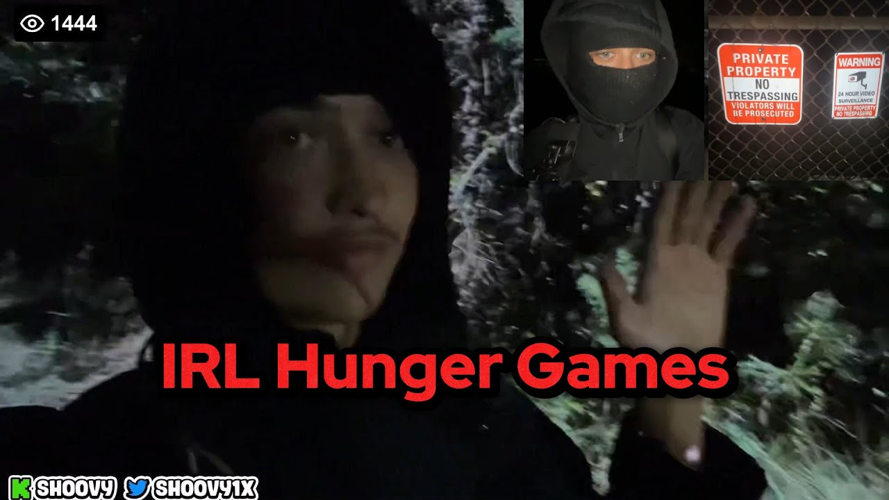 Shoovy explores an Abandoned Prison - IRL Hunger Games FULL VOD Edit ...