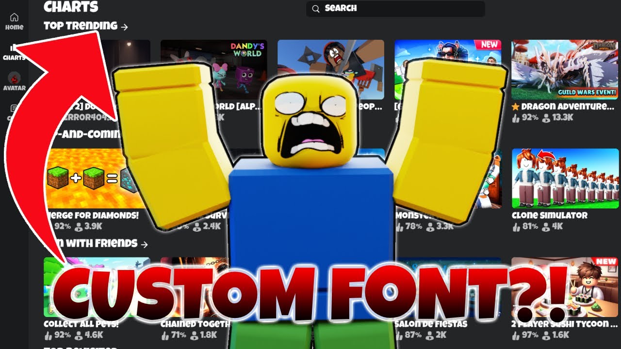 How To Add Custom Fonts To Your Roblox Game! - YouTube