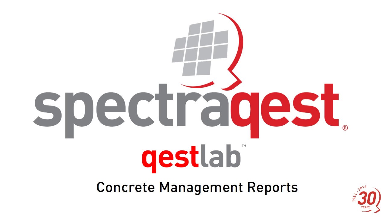 QESTLab - Concrete Management Reports - YouTube