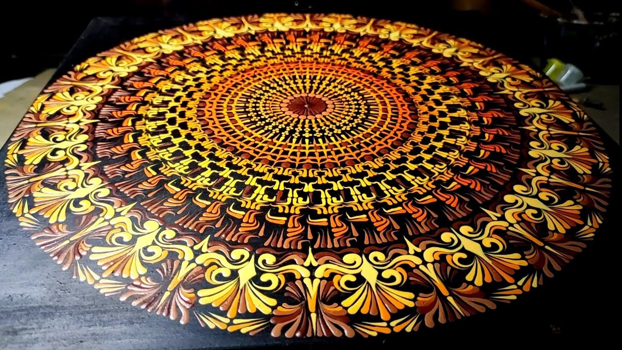 Mandala art #liladiy #uniquemandala #creator #design #mandalaart #LILA# ...