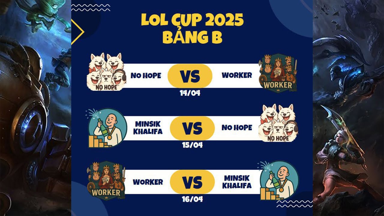 Giải đấu LOL bán chuyên Team No Hope vs Team Game Of Throws - YouTube