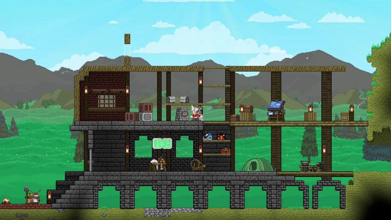 Starbound Base Timelapse - YouTube