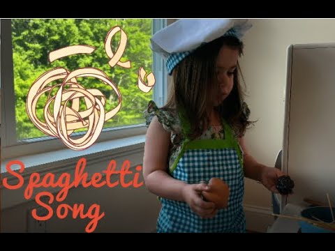 Eleanor dances to the Spaghetti Song - Can you bend like a noodle ...