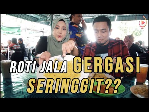 ROTI JALA GERGASI SERINGGIT? - YouTube