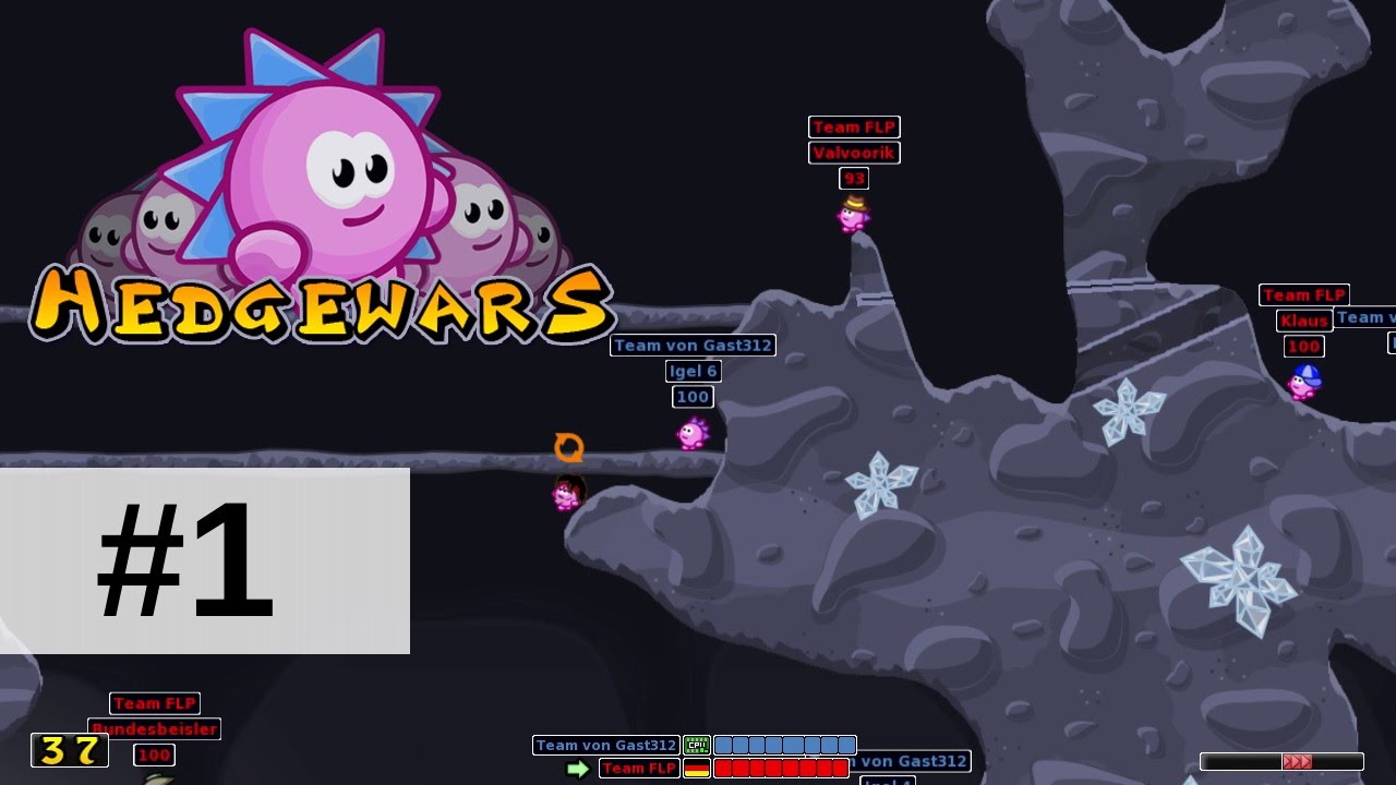 Hedgewars #1 - Igel an die Front [HD] [Deutsch] Let's Play Hedgewars ...