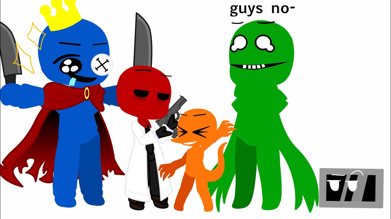 Every friend group has: (Rainbow friends/Gacha club) - YouTube