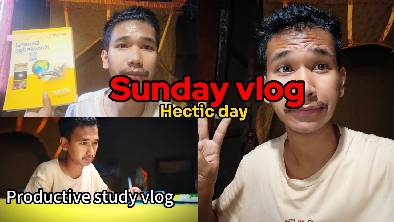 Hectic day....Sunday vlog..... Productive vlog 🥰🥰🥰#studywithme - YouTube
