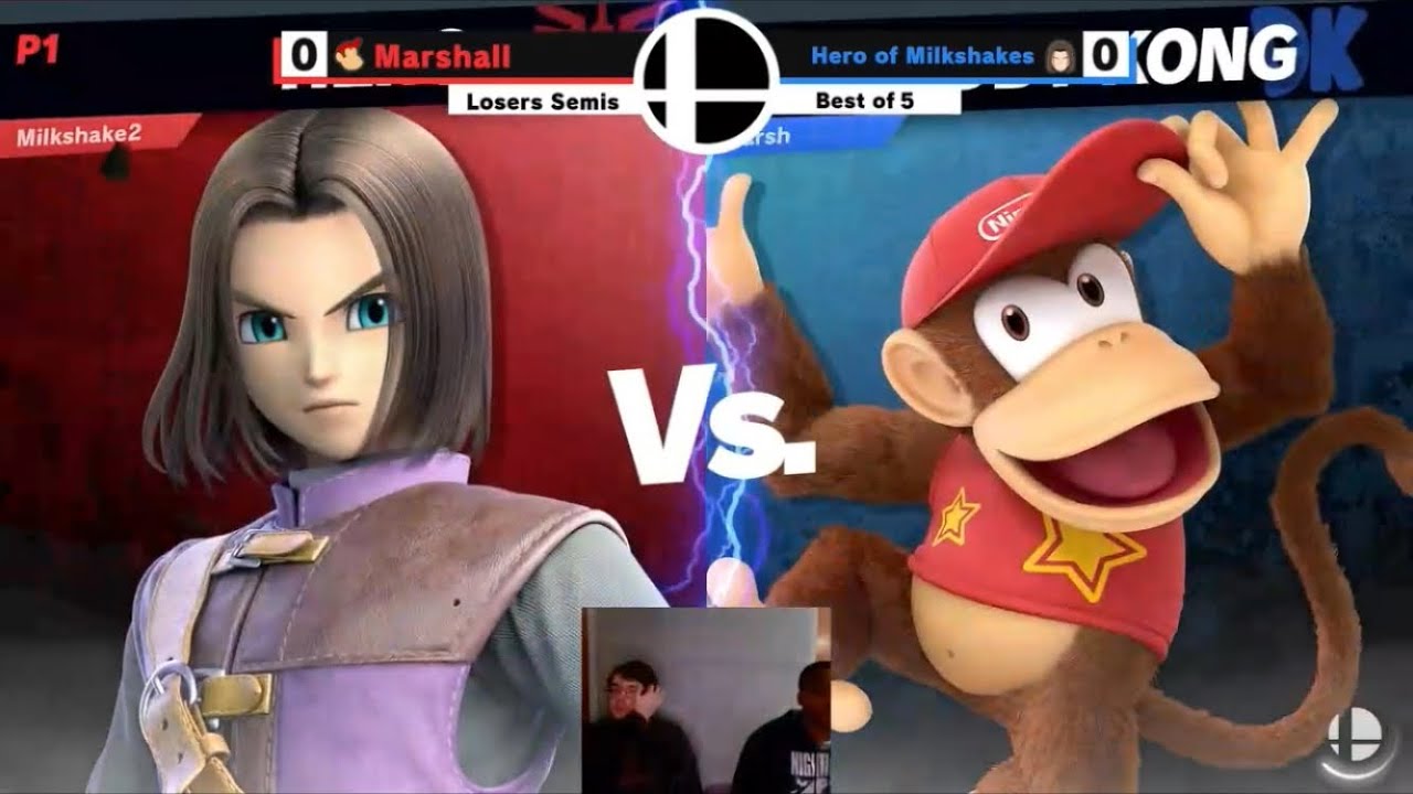 Marshall (Diddy Kong) VS Hero of Milkshakes (Hero) - Shark Tank Spring ...