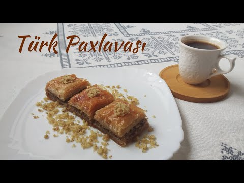 Türk Paxlavası | Hazır Yufkadan Cevizli Türk Baklavası | Turkish Baklava
