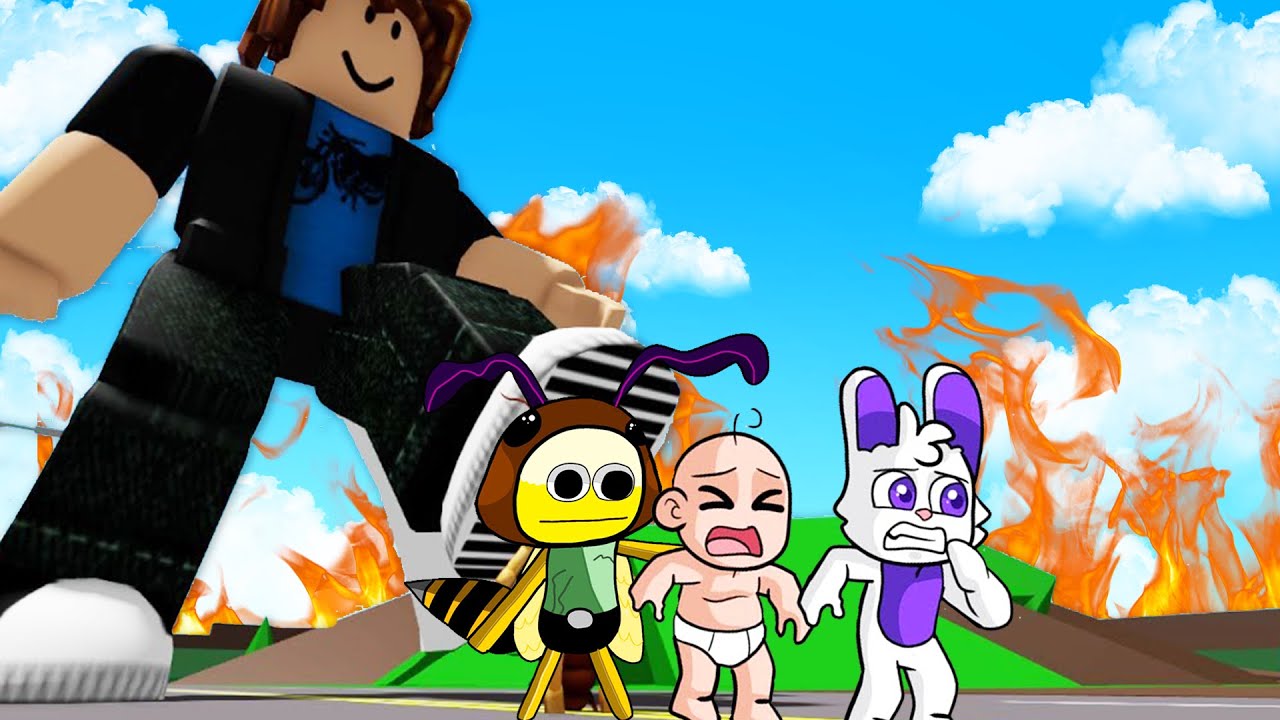 RESCATAMOS A ROXICAKE DEL TOCINO MALVADO 😱🥓ESCAPA DEL TOCINO OBBY EN ...