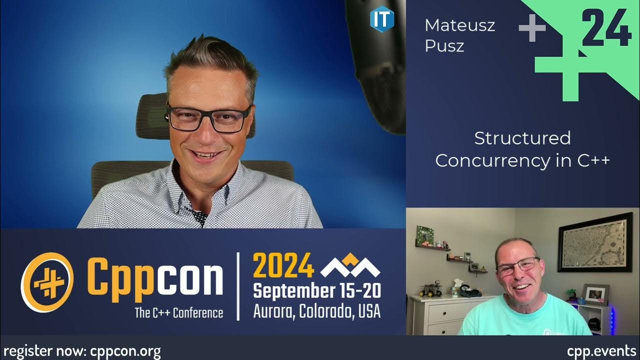 Interview With Mateusz Pusz (Structured Concurrency in C++) - CppCon 2024 - YouTube