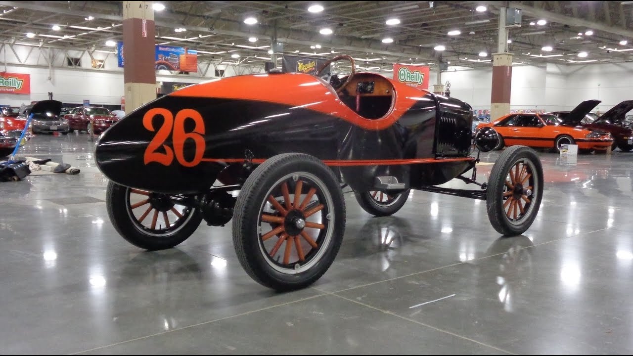 1925 Ford Model T Boattail Speedster # 26 in Black & Orange on My Car ...