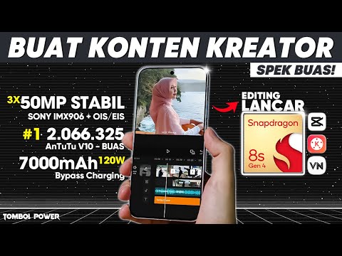 7 HP UNTUK KONTEN KREATOR (Editing & Kamera) TERBAIK DI AKHIR 2025!