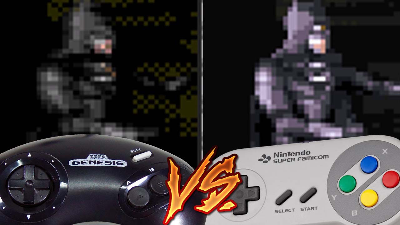 Sega Genesis Vs Super Nintendo - Batman Forever - YouTube