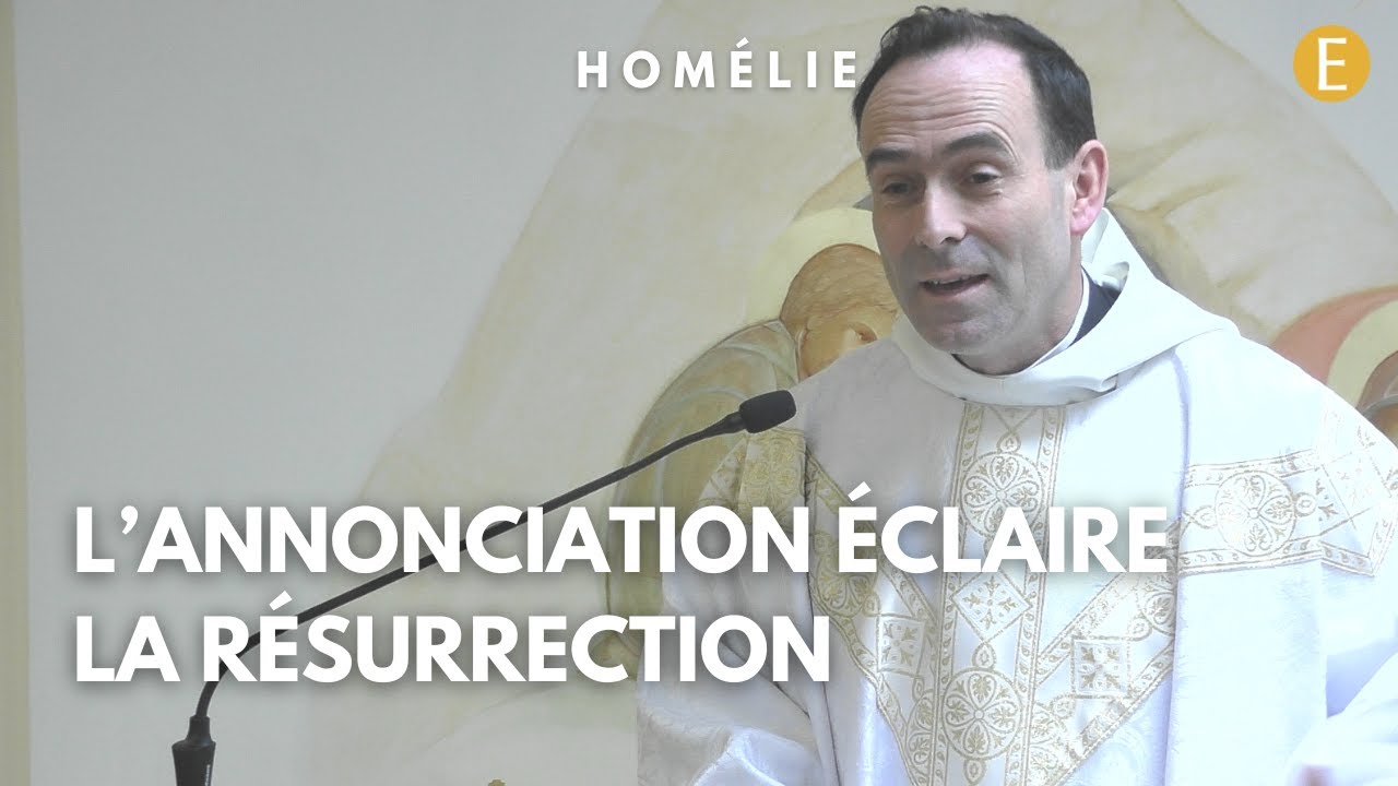 Nous fêtons l'Emmanuel, Dieu avec nous - Messe de l'Annonciation à la ...