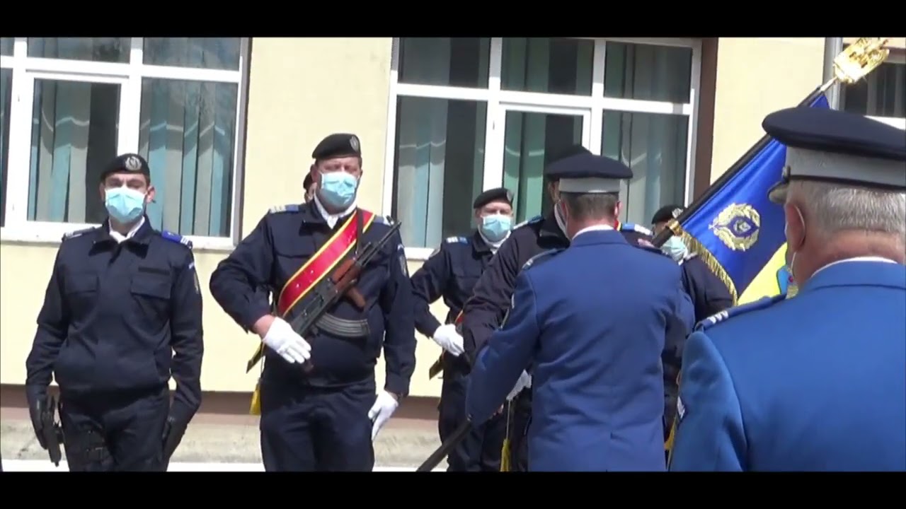 Jandarmeria Braila are un nou comandant: lt.col. Paraschiv! - YouTube