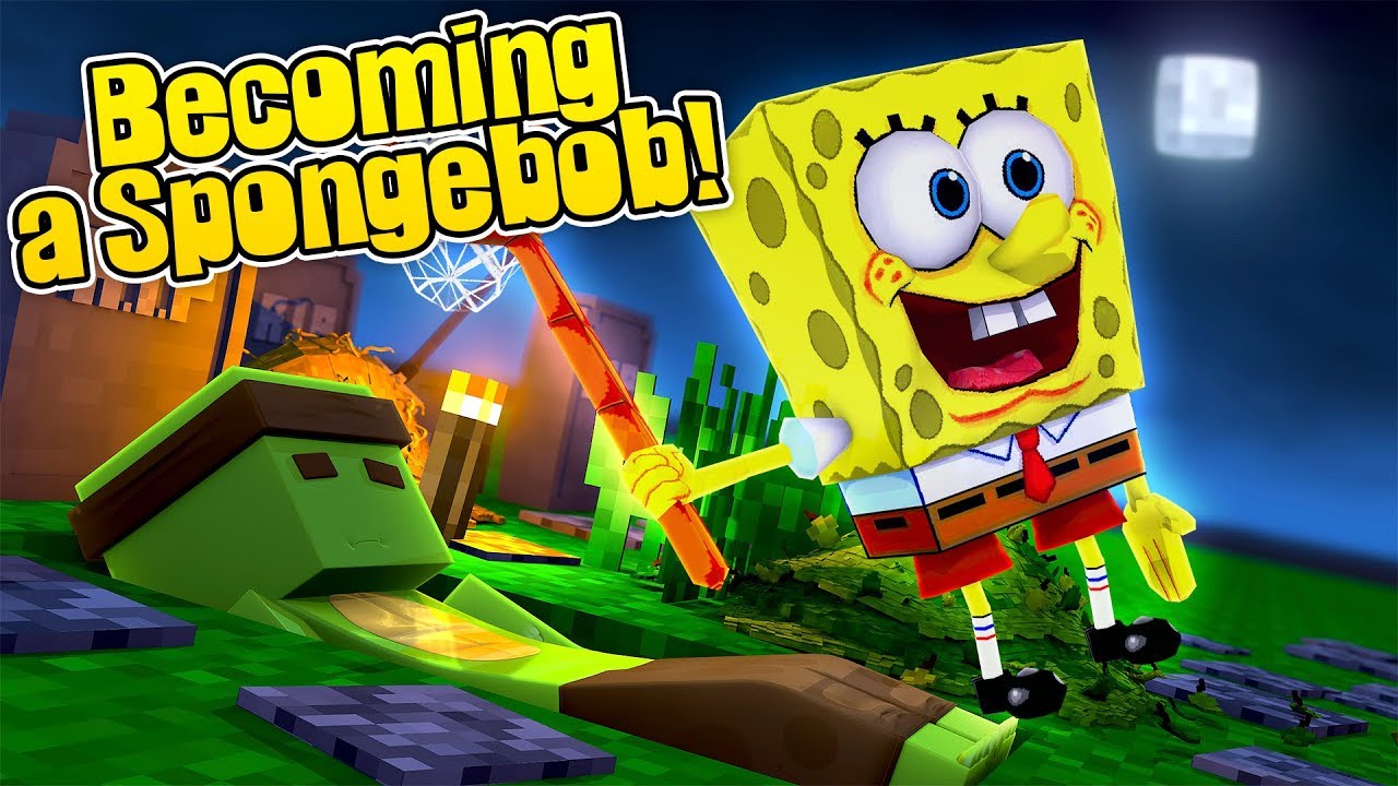 HOW TO BECOME SPONGEBOB! w/TinyTurtle - YouTube