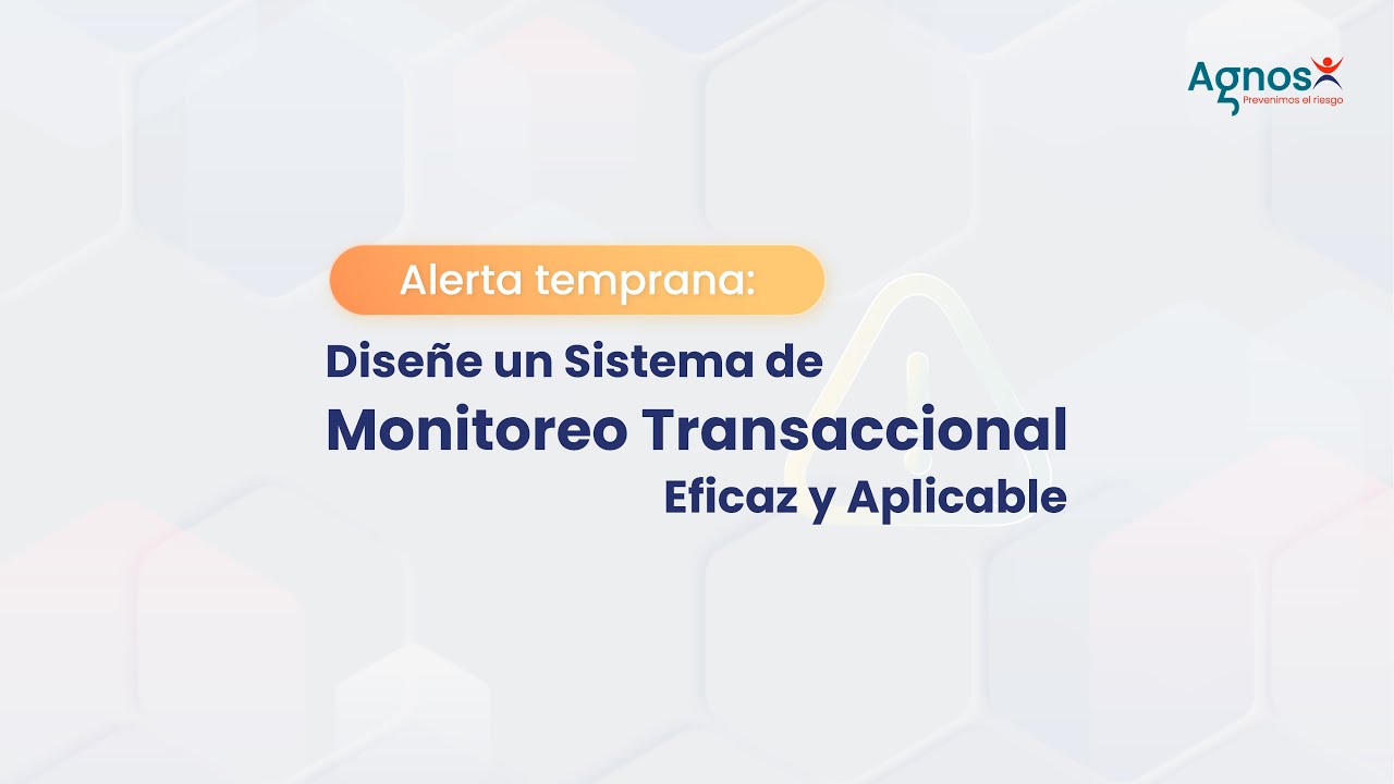 Diseña tu sistema de monitoreo transaccional - YouTube