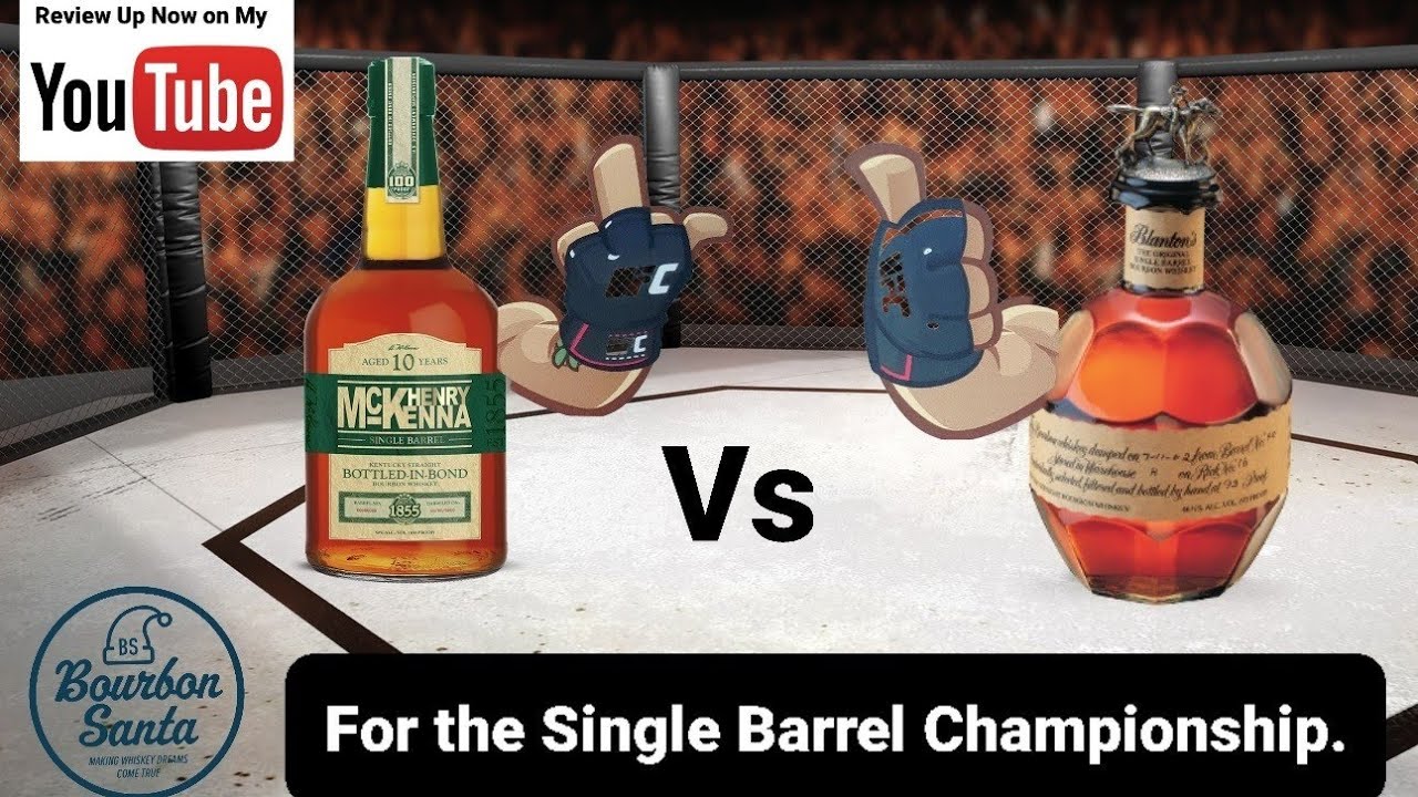 Blanton's vs Henry McKenna for the Single Barrel Championship - YouTube