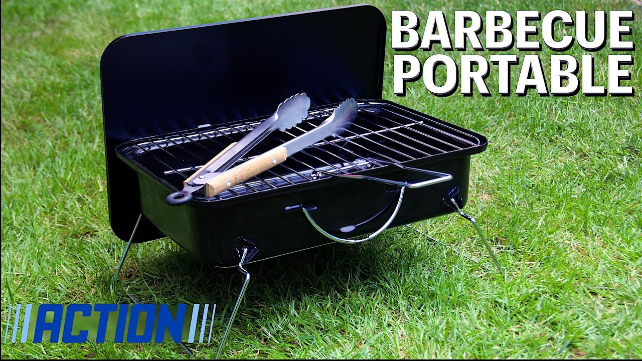Le Mini barbecue portable de chez ACTION Picnic Barbecue BBQ TiME pique ...