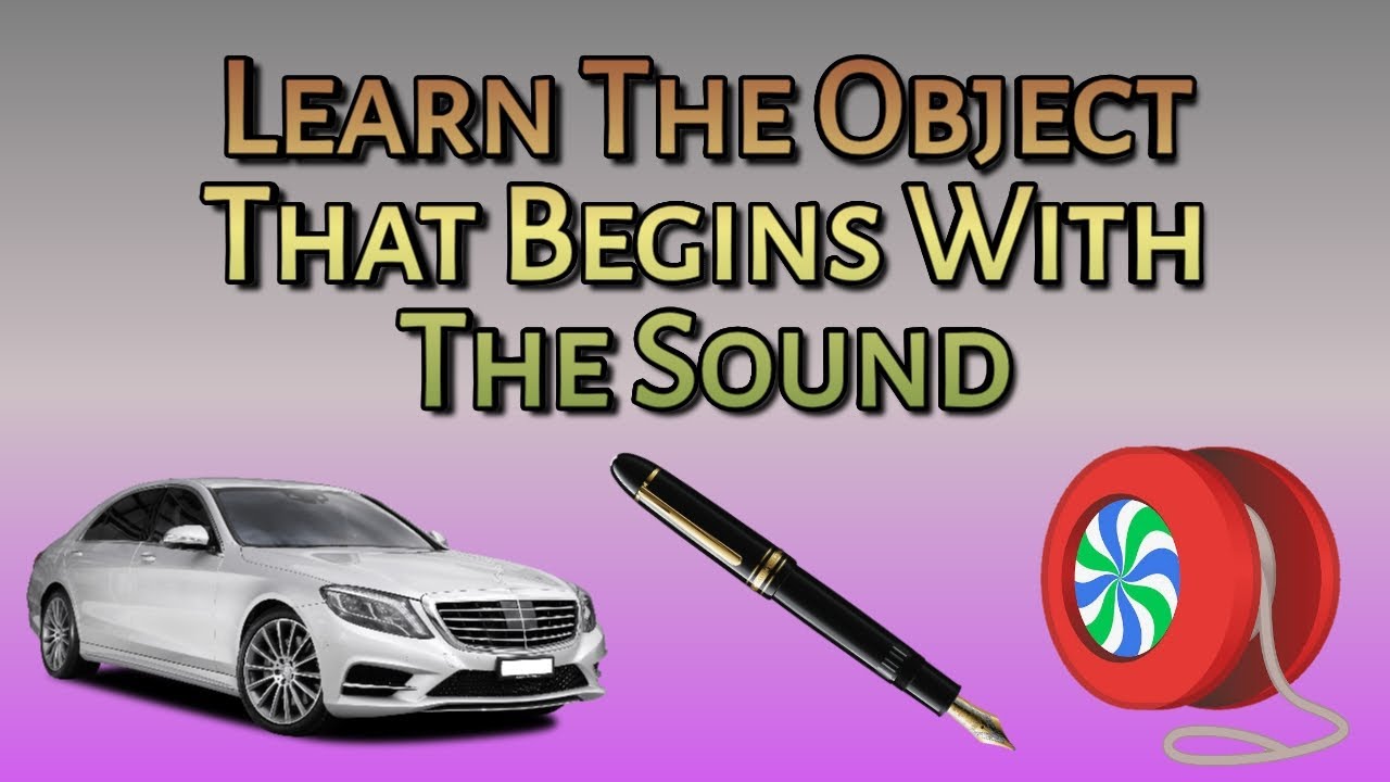 Learn the Object that begins with the sound | Puzzle Objects | English ...