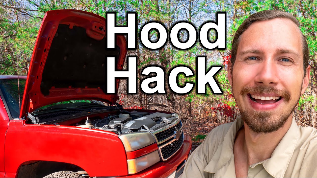 Chevy Truck Hood Hack DO THIS Next Time! - YouTube