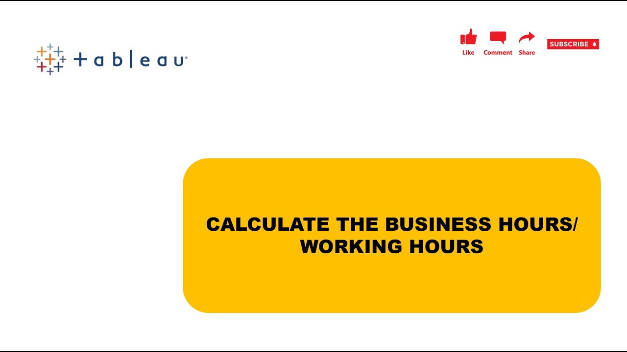How to calculate the working hours || Calculate Business Hour in ...