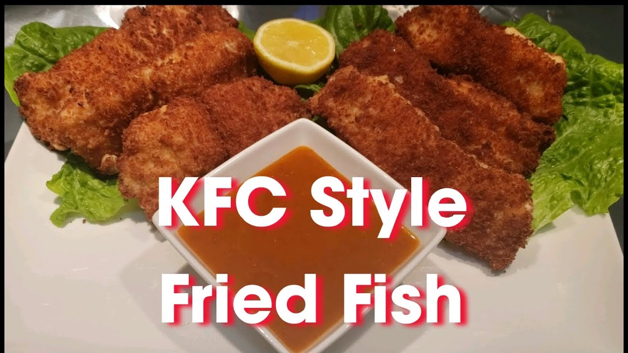 KFC Style Fried Fish/breadcrumbs fried fish recipe - YouTube
