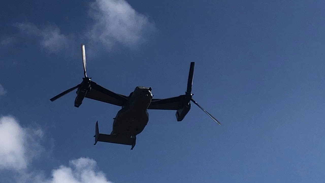 V-22 Osprey Landing - YouTube