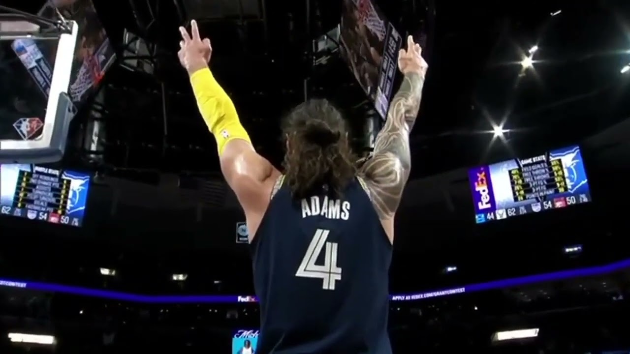 This new Steven Adams angle that leads to Ja Morant buzzer beater ...
